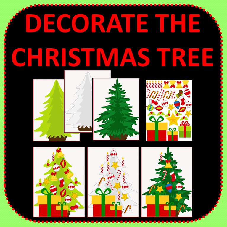 New FREEBIE @ Tea4Teacher – Decorate the Christmas Tree! – Tea4Teacher.