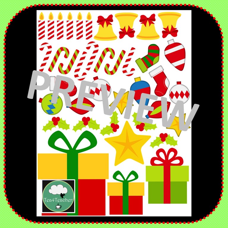 New FREEBIE @ Tea4Teacher – Decorate the Christmas Tree! – Tea4Teacher.