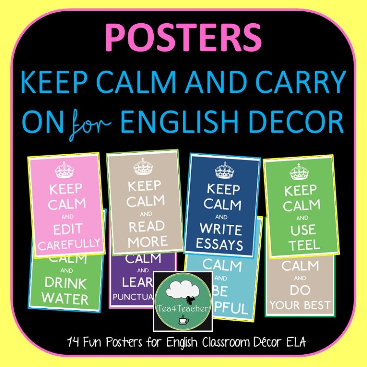 HIGH SCHOOL ENGLISH CLASSROOM DECOR ROUNDUP! – Tea4Teacher.